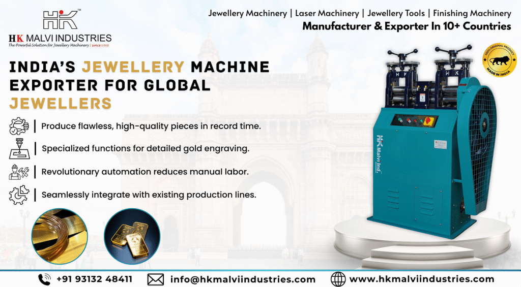 India’s Jewellery Machine Exporter for Global Jewellers