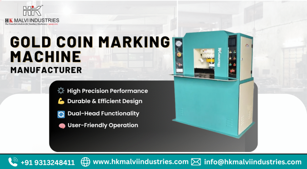 Gold Coin Marking Machine Manufacturer