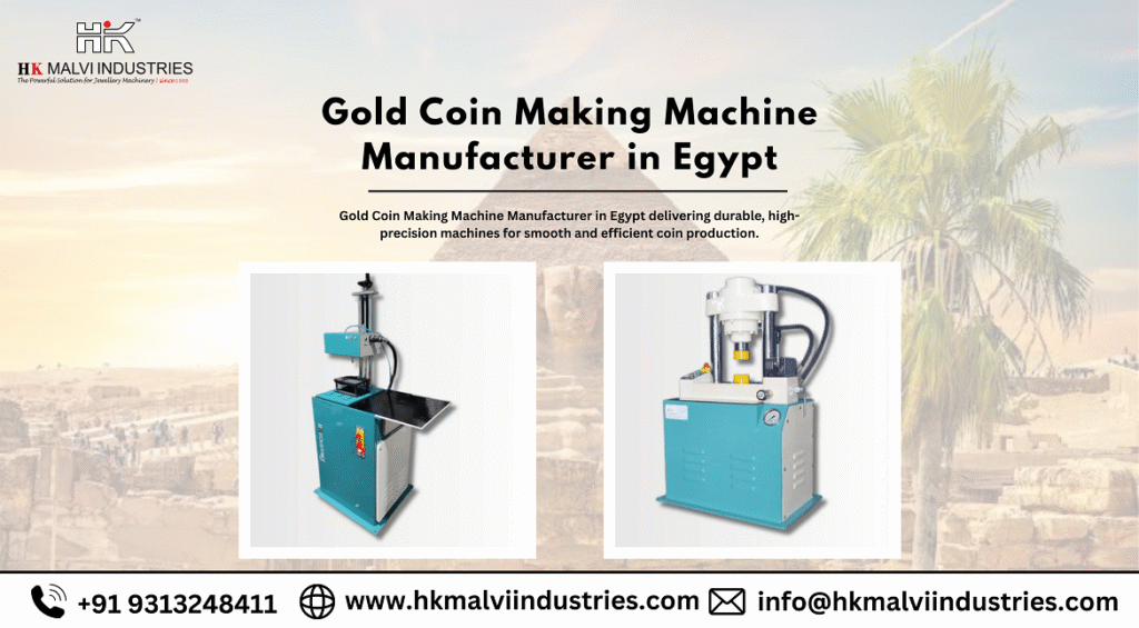 Gold Coin Making Machine Manufacturer in Egypt