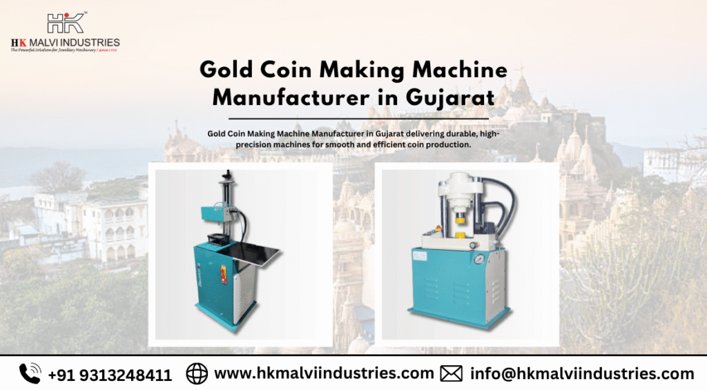 Gold Coin Making Machine Manufacturer in Gujarat