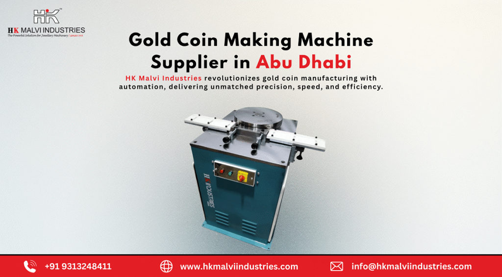 Gold Coin Making Machine Supplier in Abu Dhabi