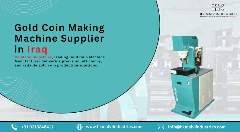 Gold Coin Making Machine Supplier in Iraq