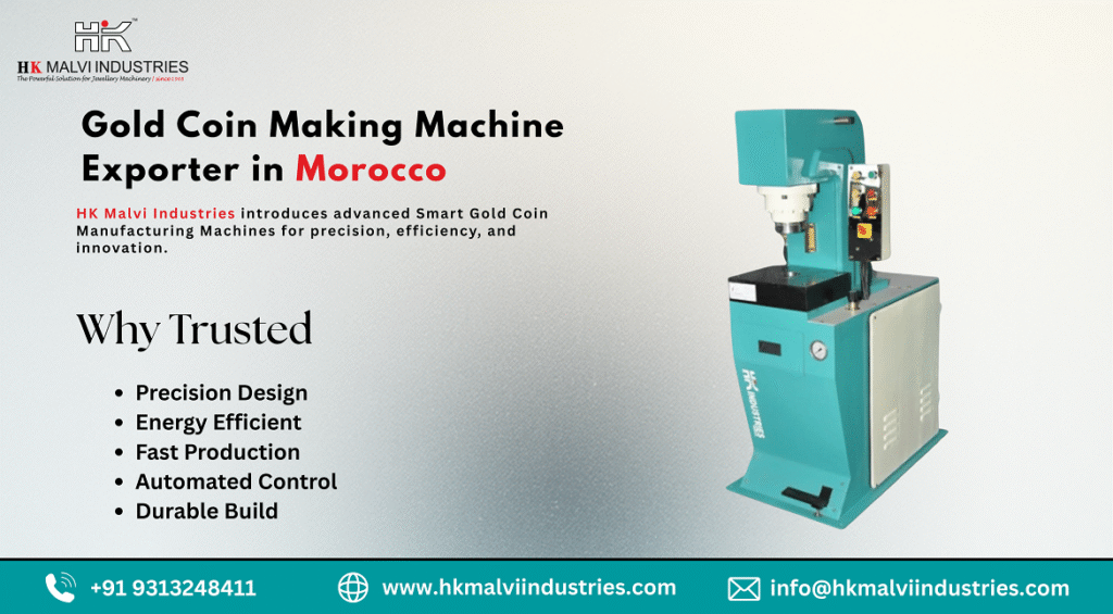 Gold Coin Making Machine Exporter in Morocco