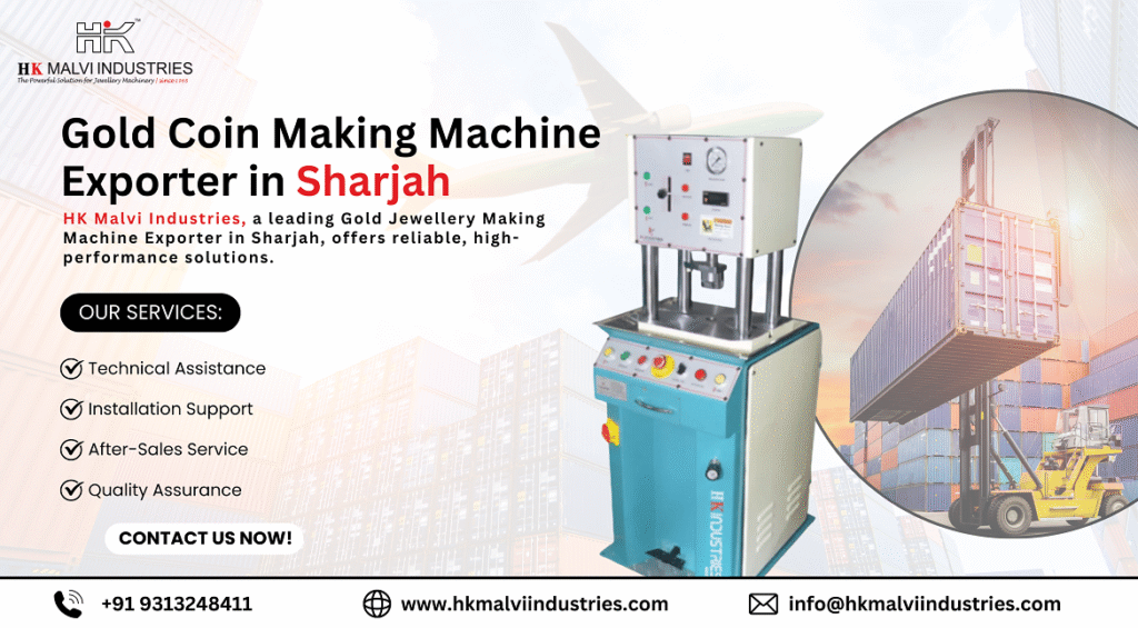 Gold Coin Making Machine Exporter in Sharjah