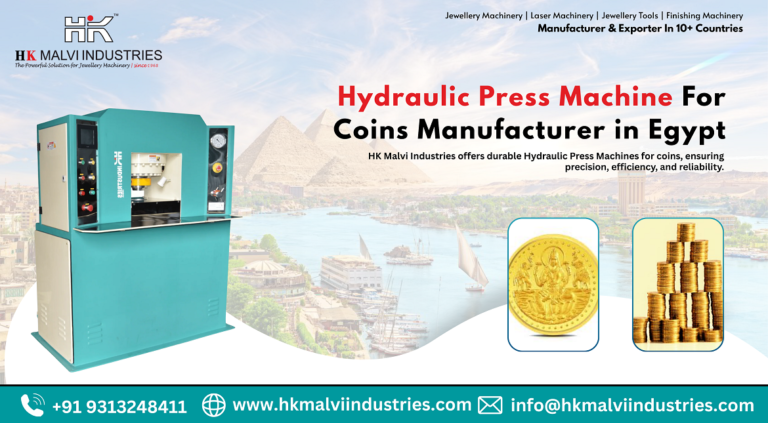 Hydraulic Press Machine For Coins Manufacturer in Egypt