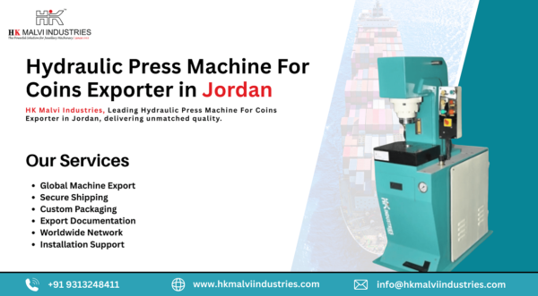 Hydraulic Press Machine For Coins Exporter in Jordan