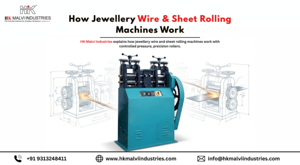 How Jewellery Wire & Sheet Rolling Machines Work